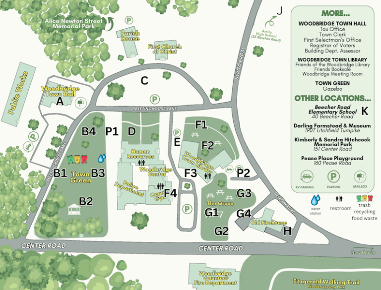 Woodbridge Earth Day Map - Woodbridge Town Library